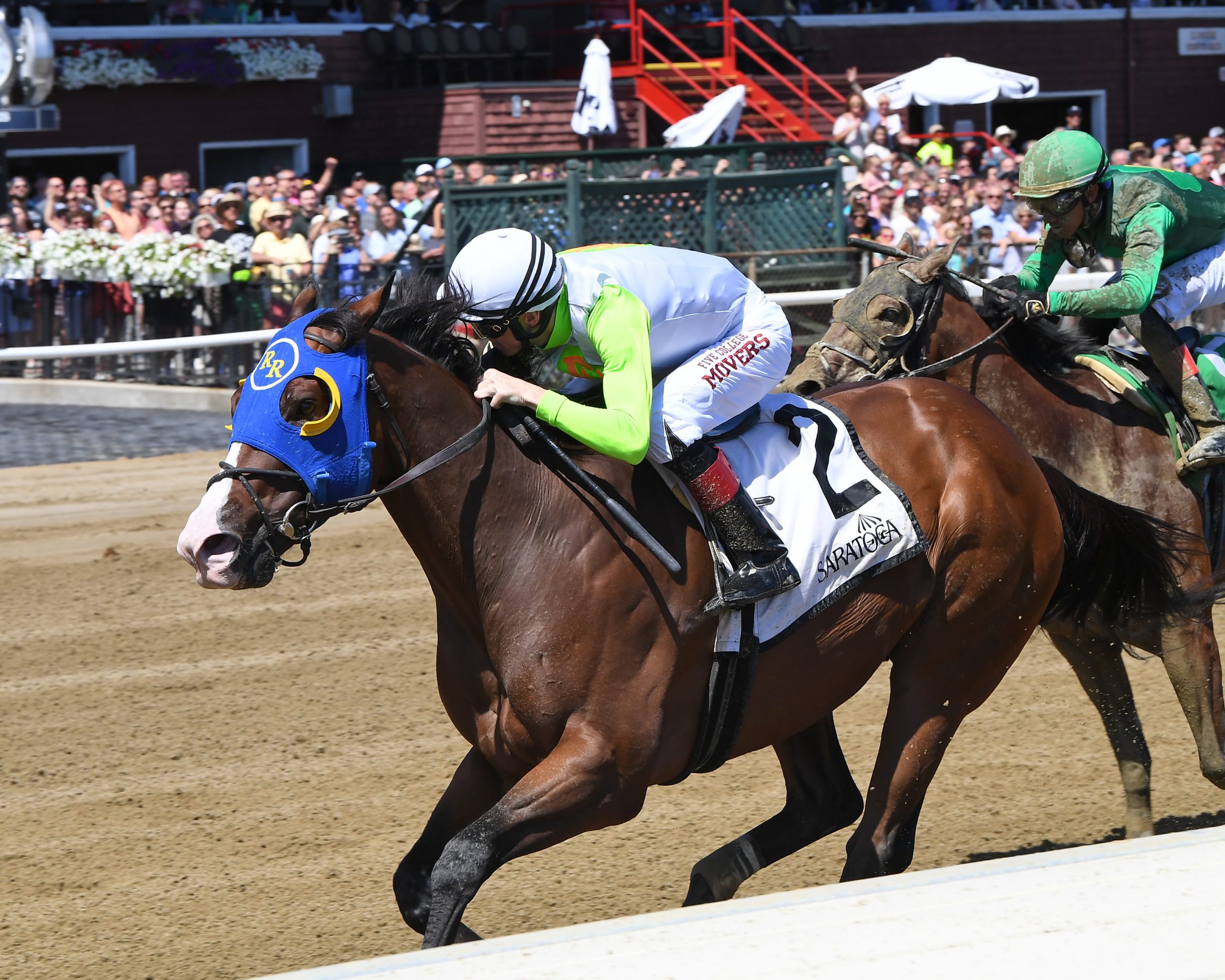 WUDDA U THINK NOW gallops to a 10 1/2 length allowance win at Aqueduct ...